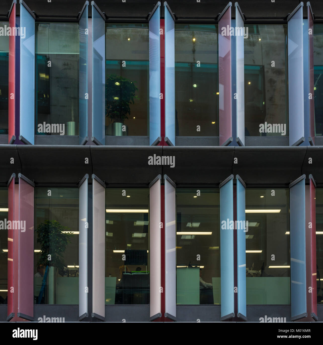 Exterior of office buildings around the City of London, United Kingdom ...