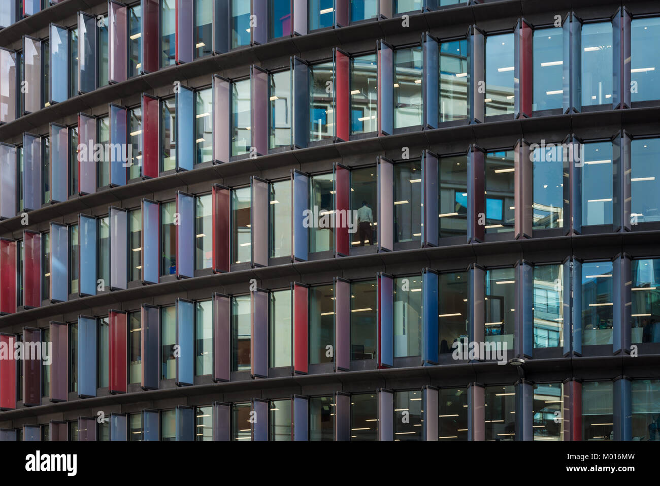 Exterior of office buildings around the City of London, United Kingdom ...