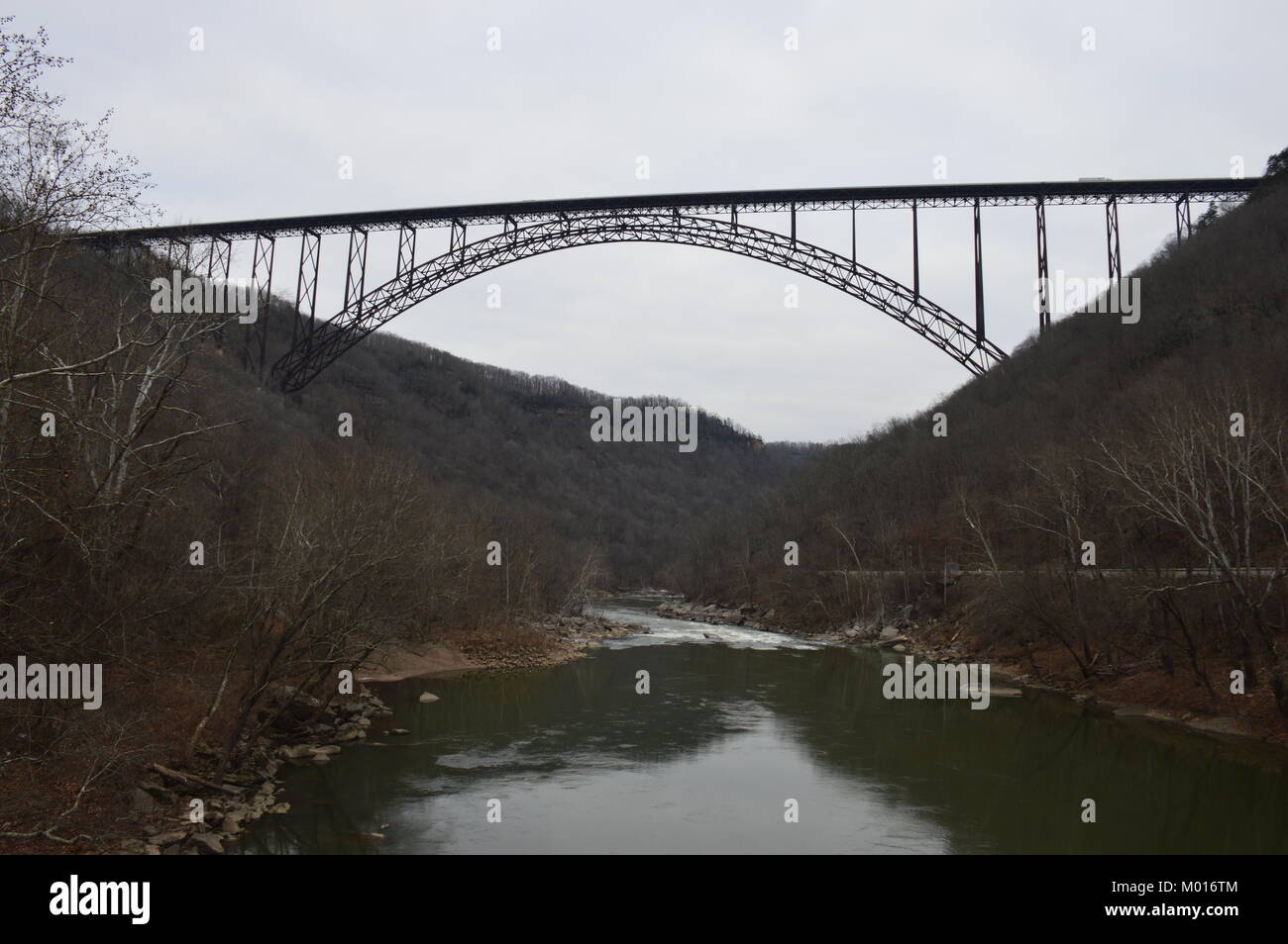 A picture of the new river gorge bridge Stock Photo - Alamy