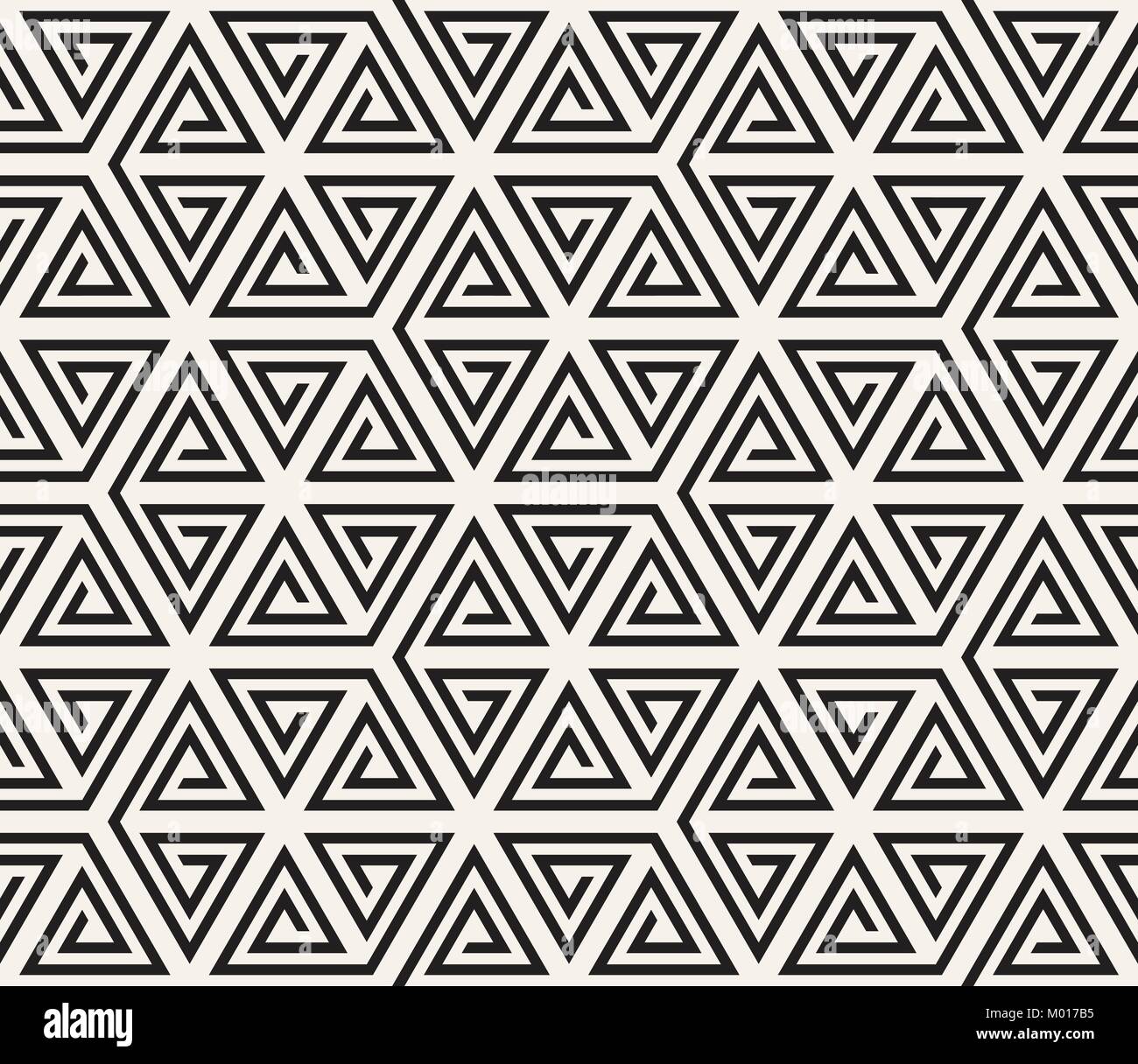 Vector seamless pattern. Modern stylish abstract texture. Repeating ...