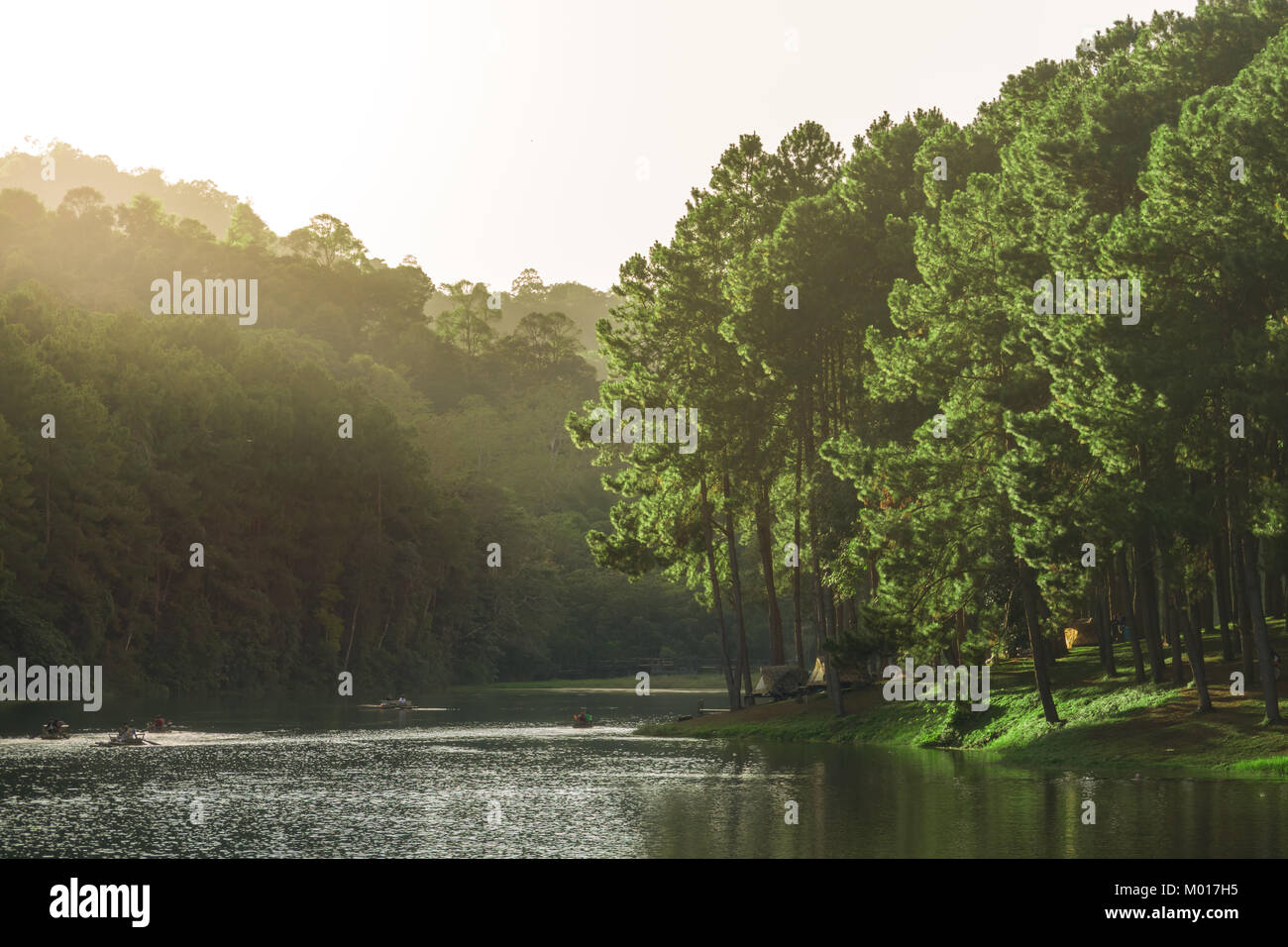 Pang Oung Mueang Mae Hong Son Thailand Stock Photo - Alamy