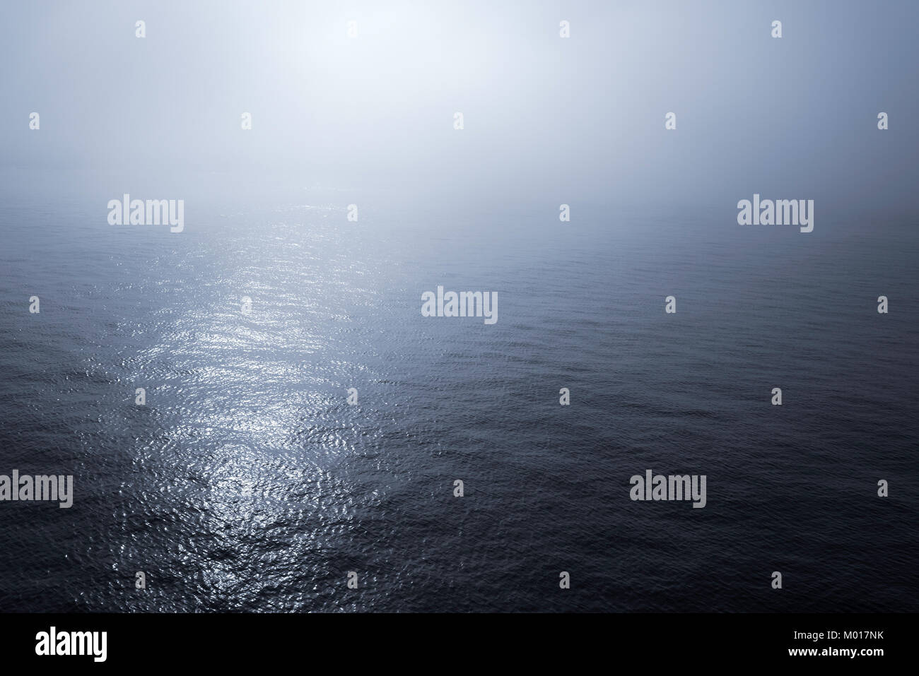 Ocean and fog Stock Photo - Alamy