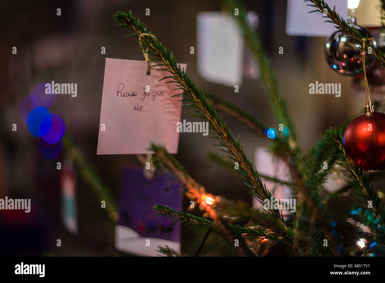 Holy Trinity Christmas Tree Festival Stock Photo - Alamy