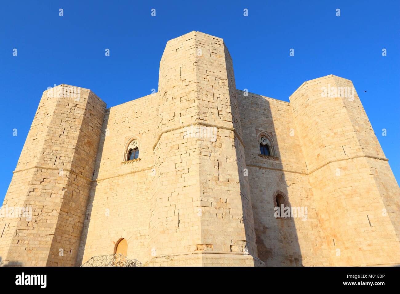 Castel Del Monte - landmark medieval castle in Apulia, Italy. UNESCO ...