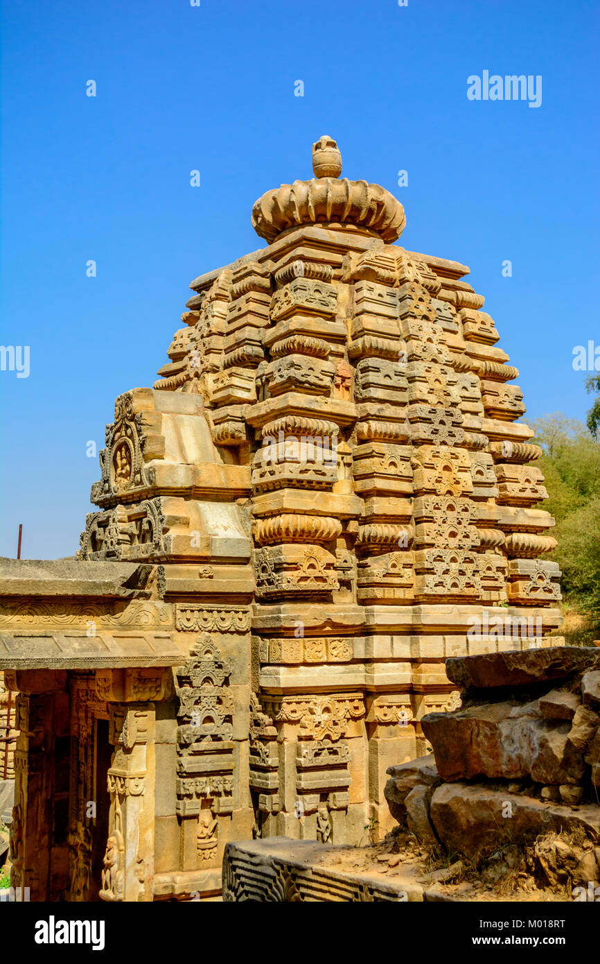Bateshwar Hindu temple ruins Madhya pradesh India Stock Photo - Alamy