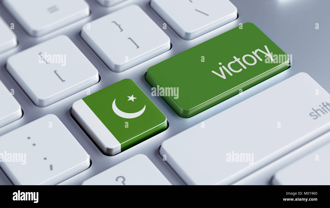 Pakistan High Resolution Victory Concept Stock Photo - Alamy