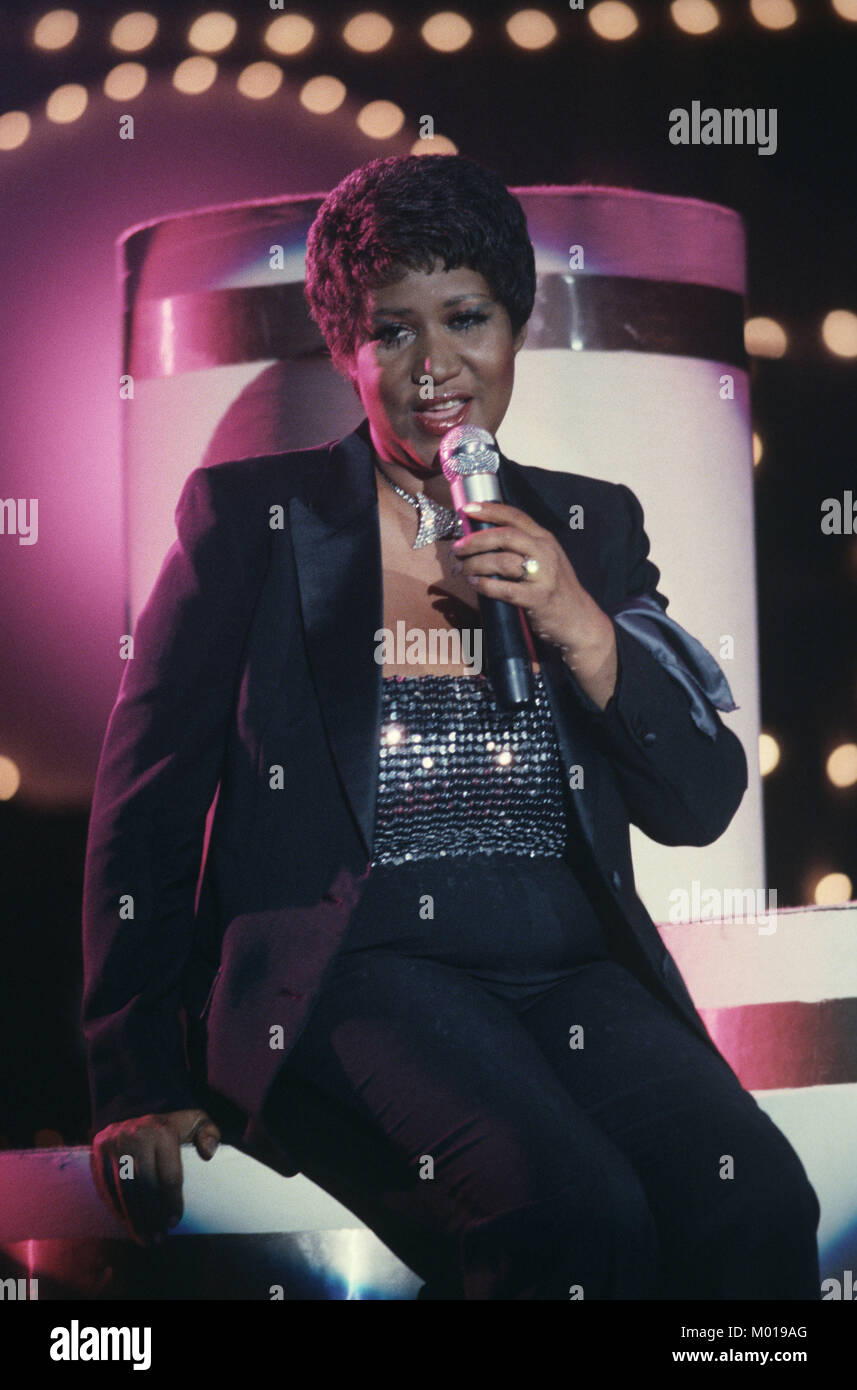 Aretha Franklin is an American singer, songwriter and pianist commonly ...