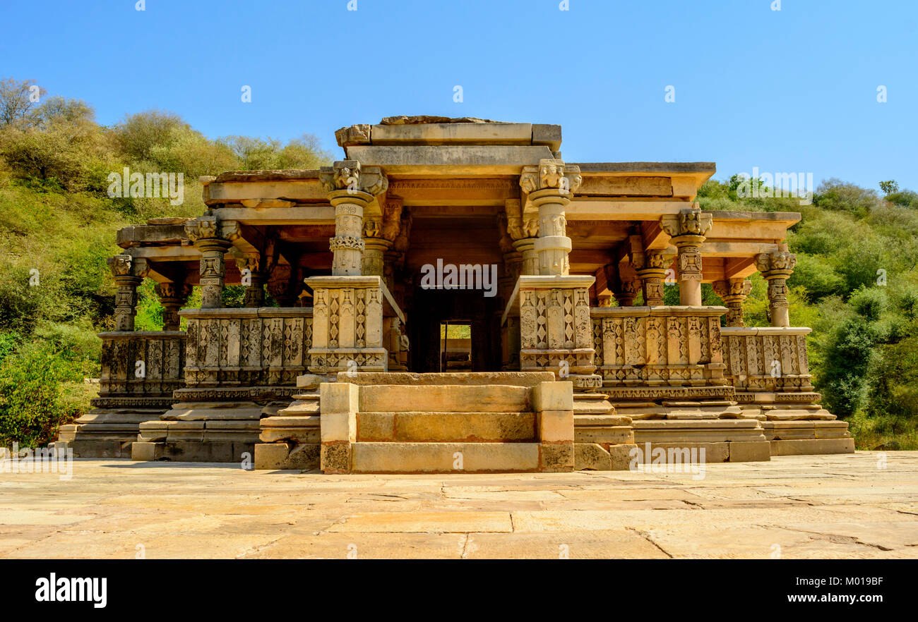 Bateshwar Hindu temple ruins Madhya pradesh India Stock Photo - Alamy