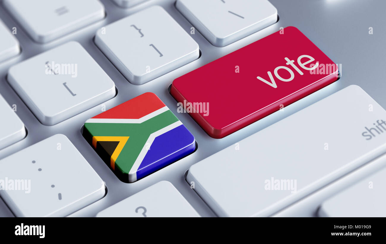 South Africa High Resolution Vote Concept Stock Photo - Alamy