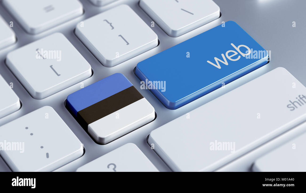 Estonia High Resolution Web Concept Stock Photo - Alamy
