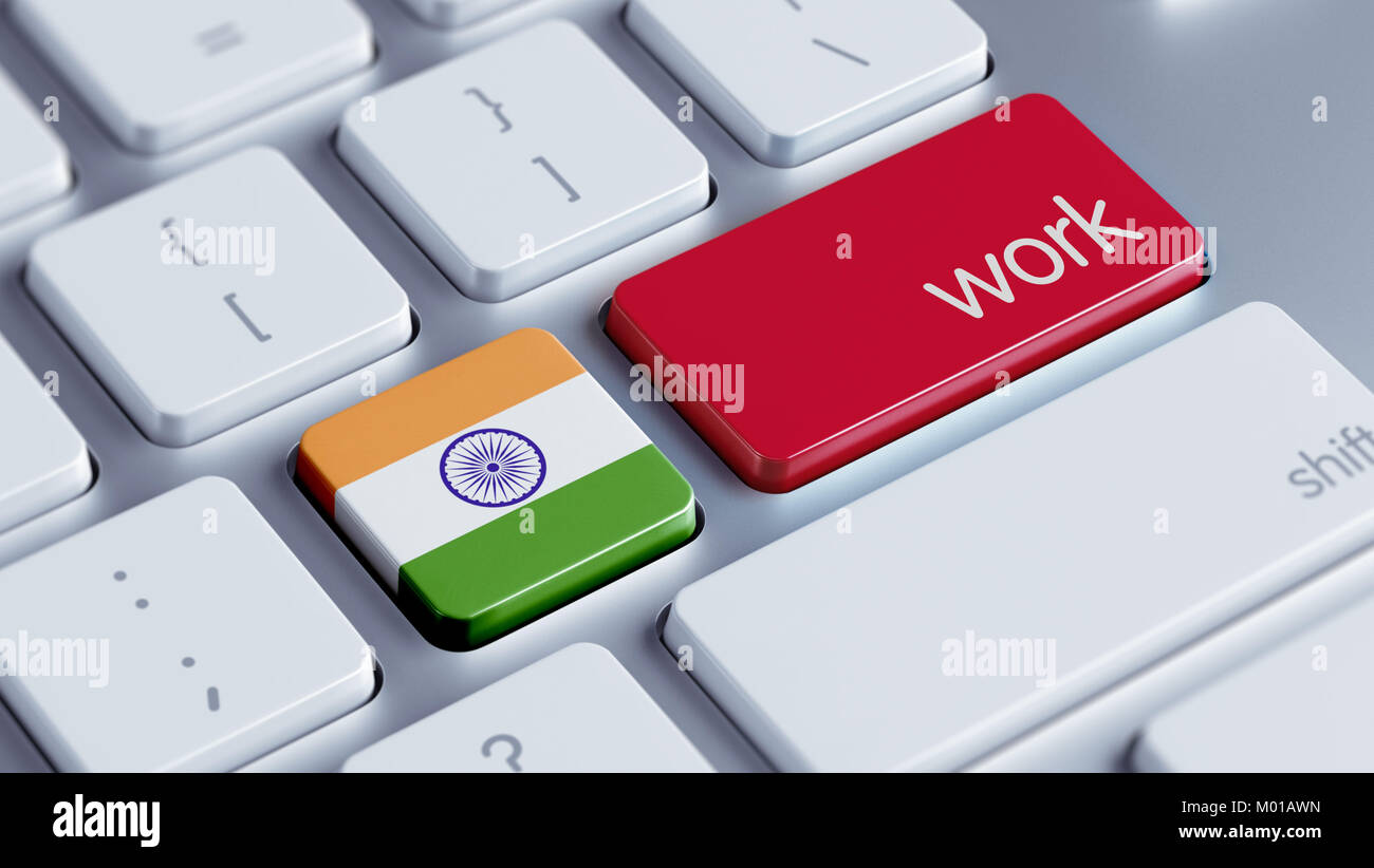 India High Resolution Work Concept Stock Photo - Alamy