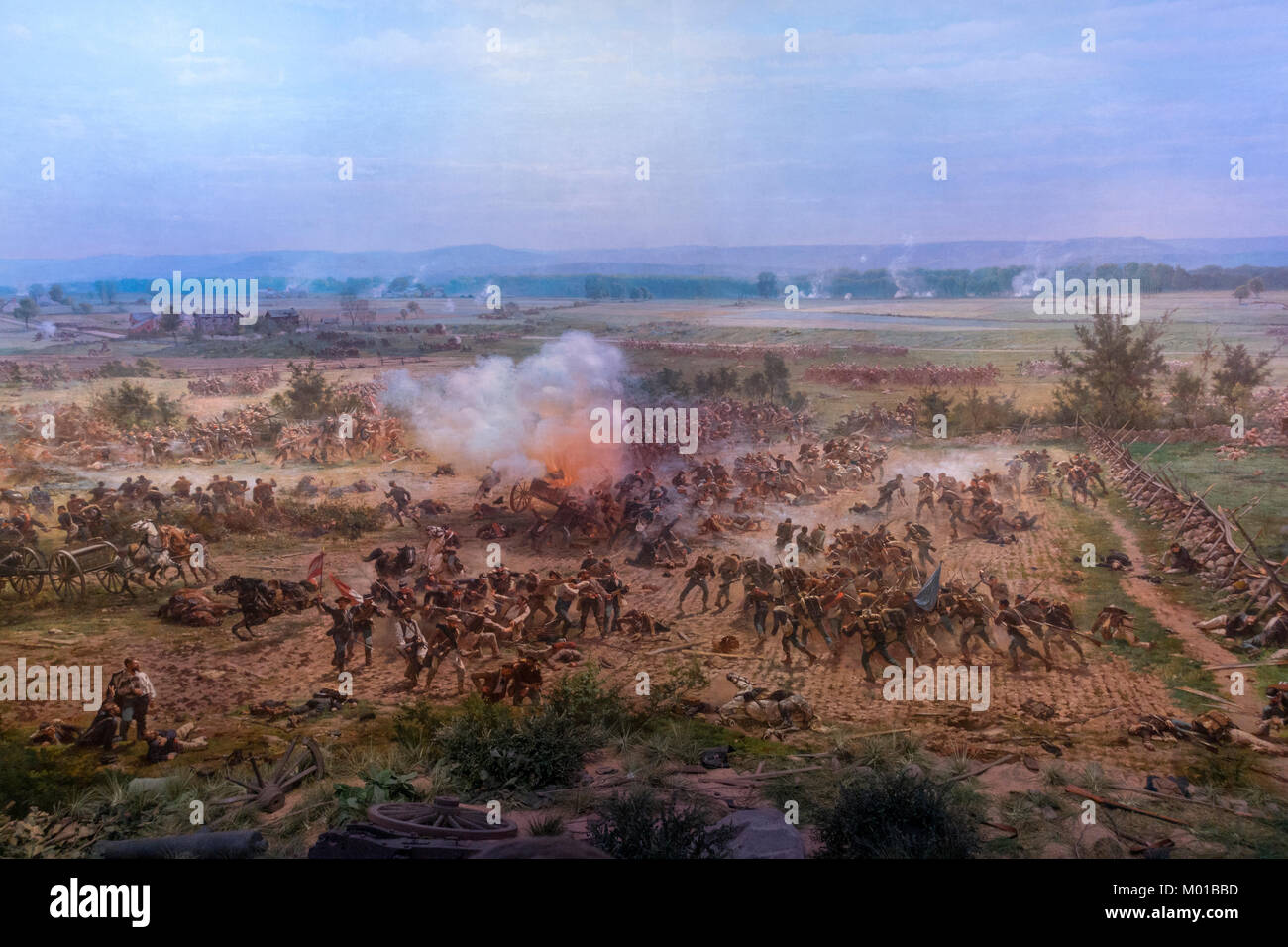 Cyclorama center and gettysburg hi-res stock photography and images - Alamy