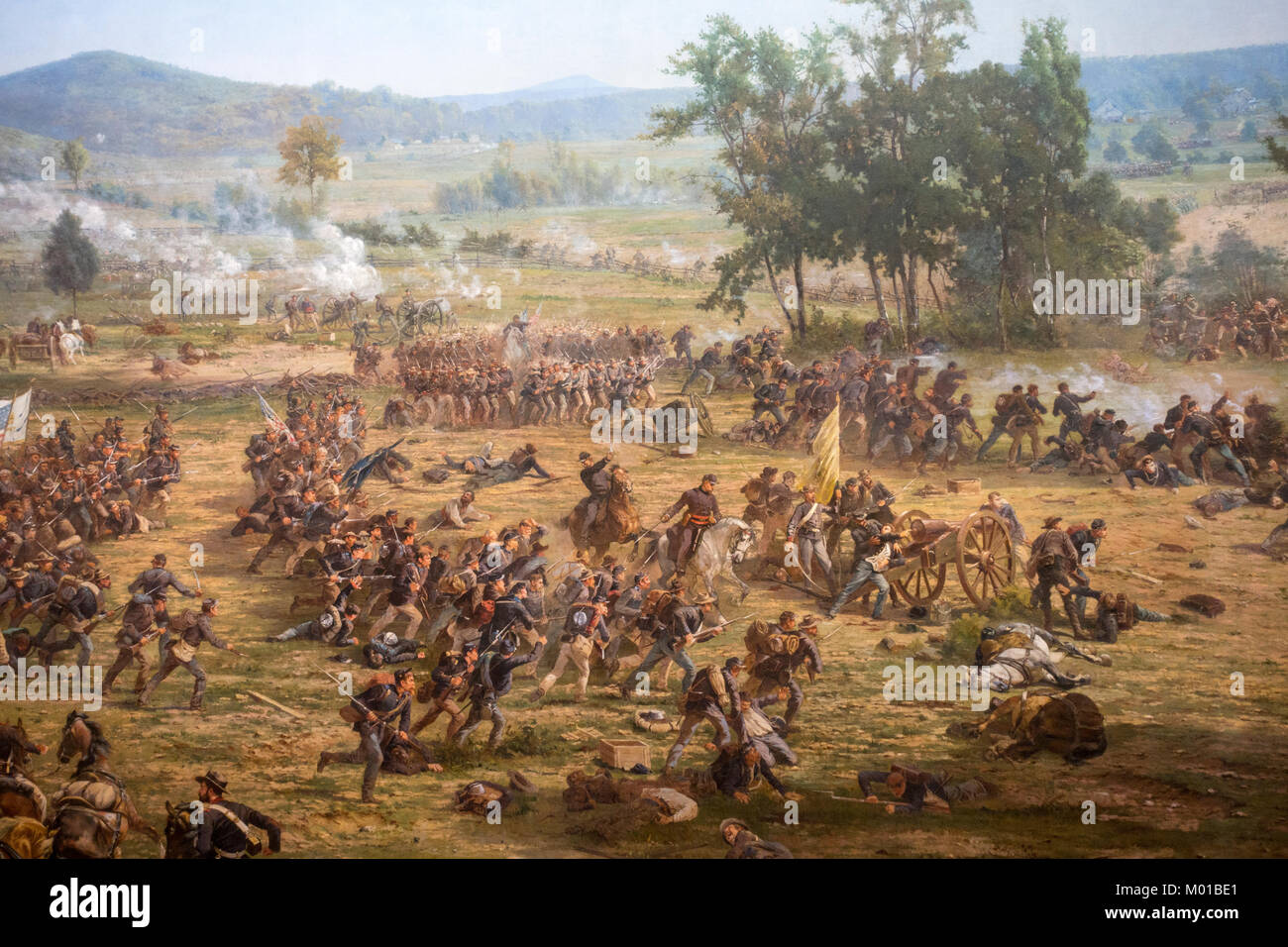 Picketts Charge Painting