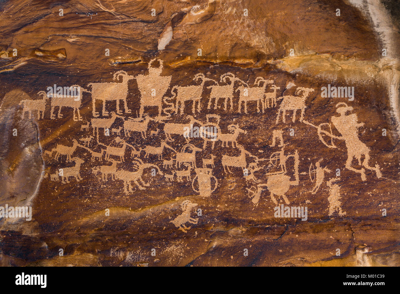 Great Hunt Panel, one of the best petroglyph panels in the world ...