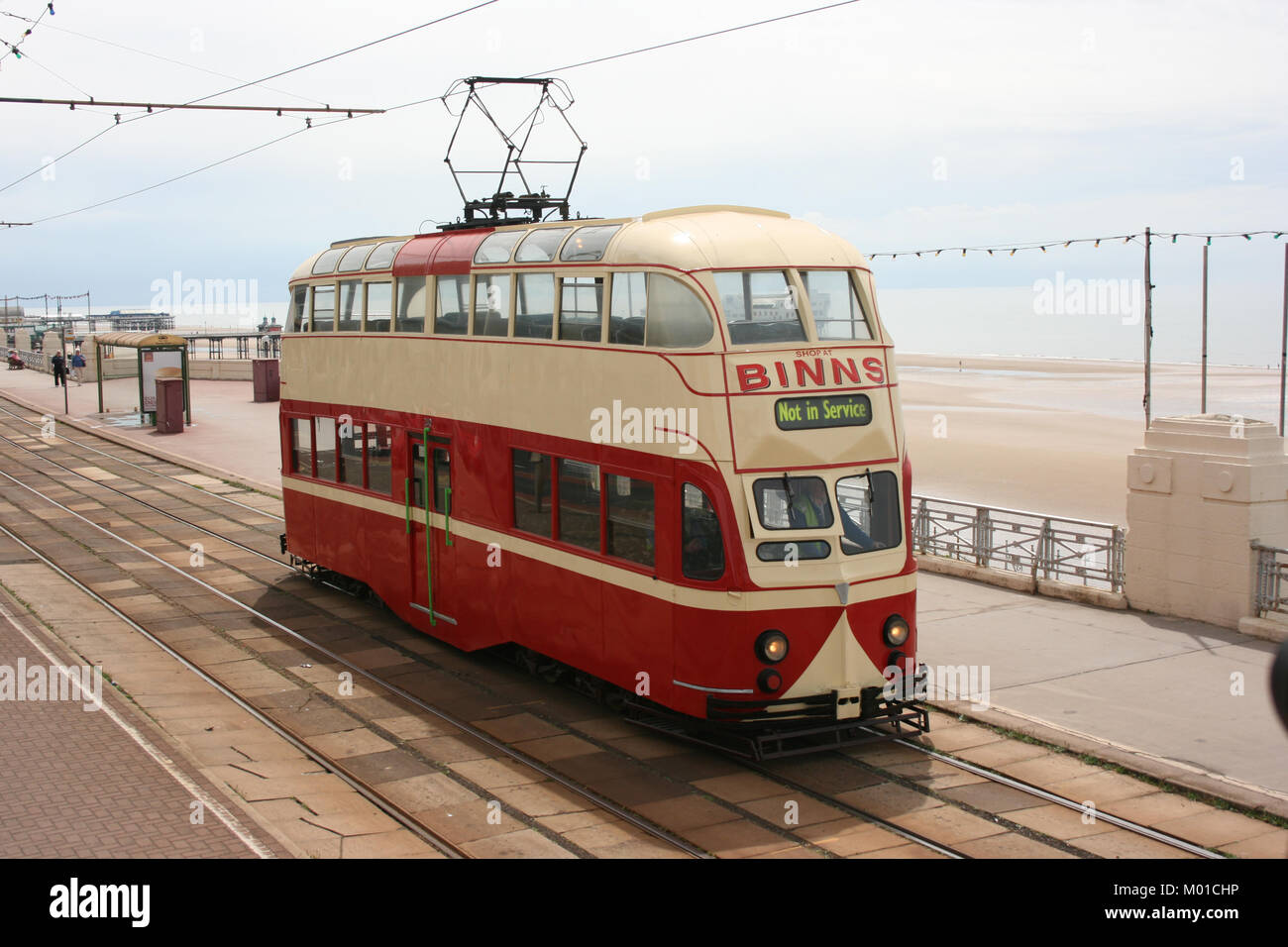 Blackpool number 703 in Sunderland number 101 - 1934 Balloon Car type ...