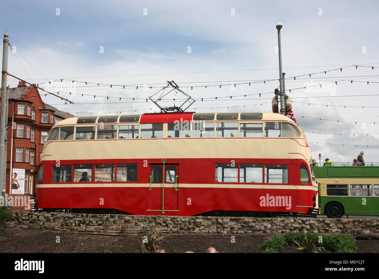 Blackpool number 703 in Sunderland number 101 - 1934 Balloon Car type ...