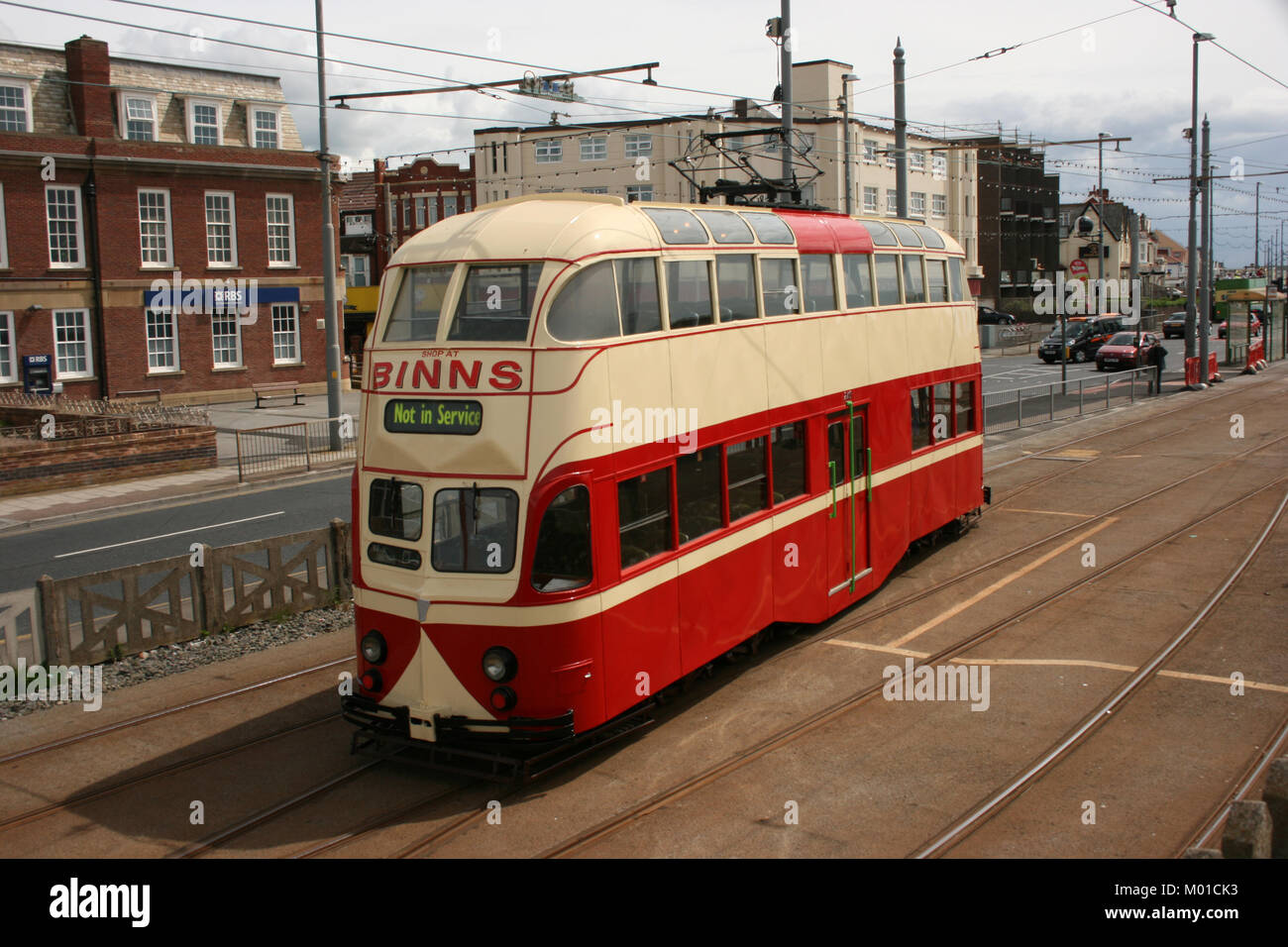 Blackpool number 703 in Sunderland number 101 - 1934 Balloon Car type ...