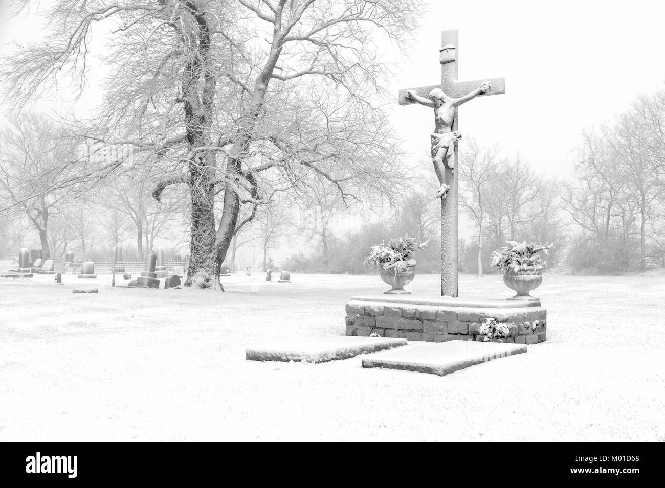 Stands covered Black and White Stock Photos & Images - Alamy