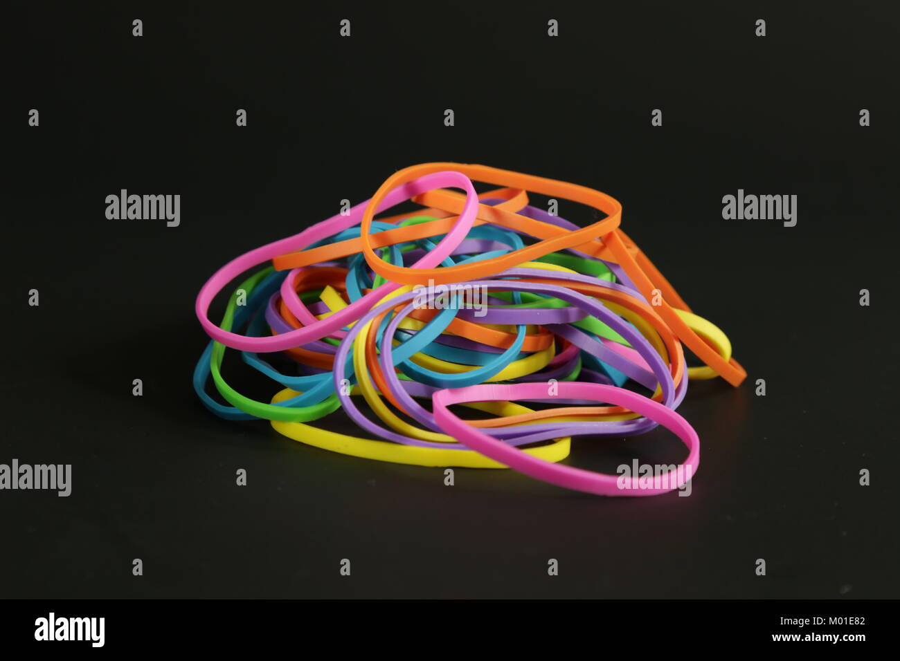 Rubber Bands In Colors at Rachael Sattler blog