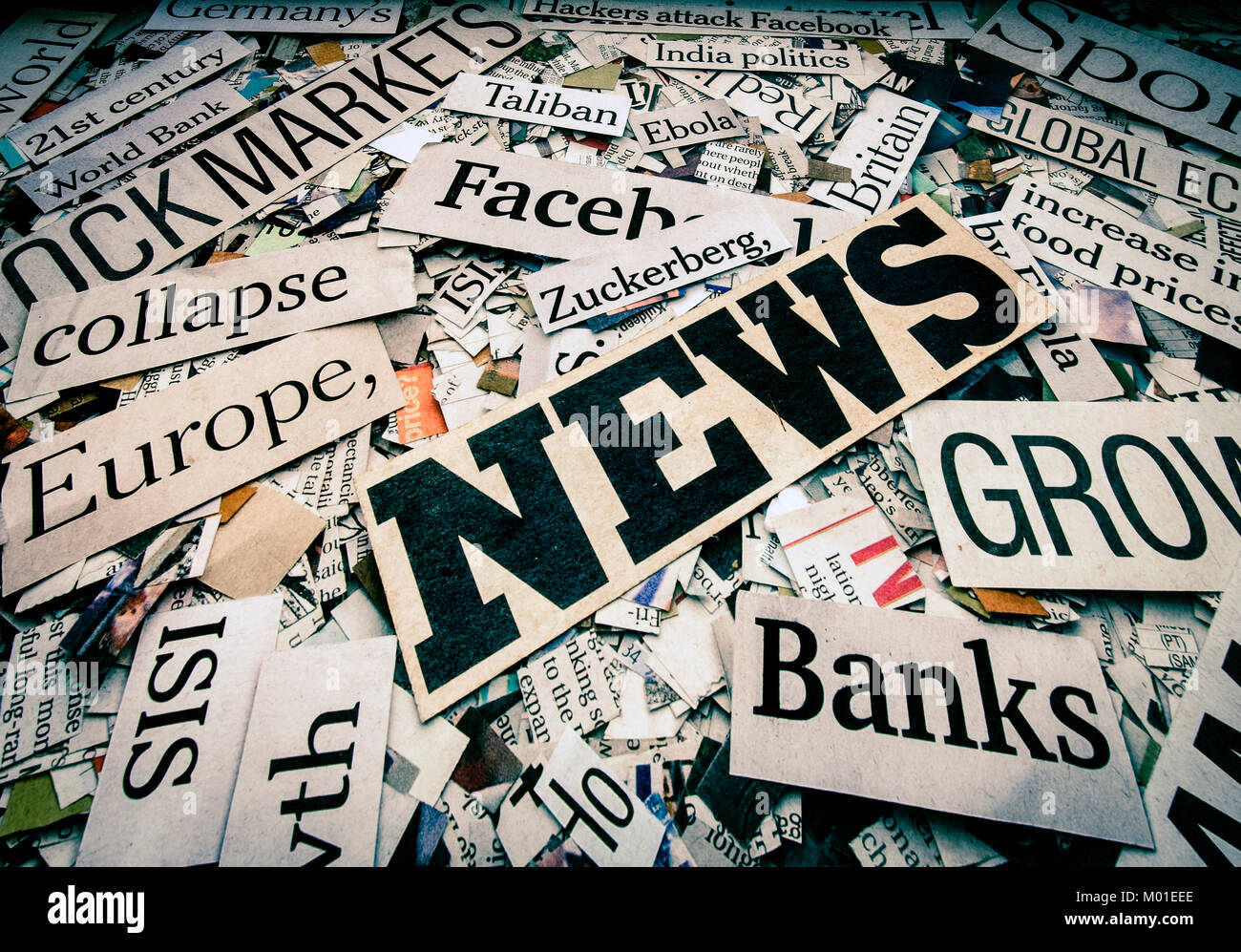 the News (Newspaper concept Stock Photo - Alamy