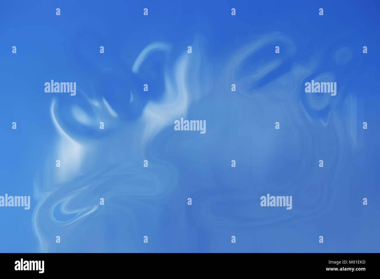 Smooth blue abstract background Stock Photo - Alamy