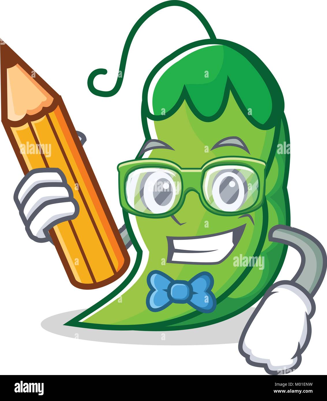 Student peas character cartoon style Stock Vector Image & Art - Alamy
