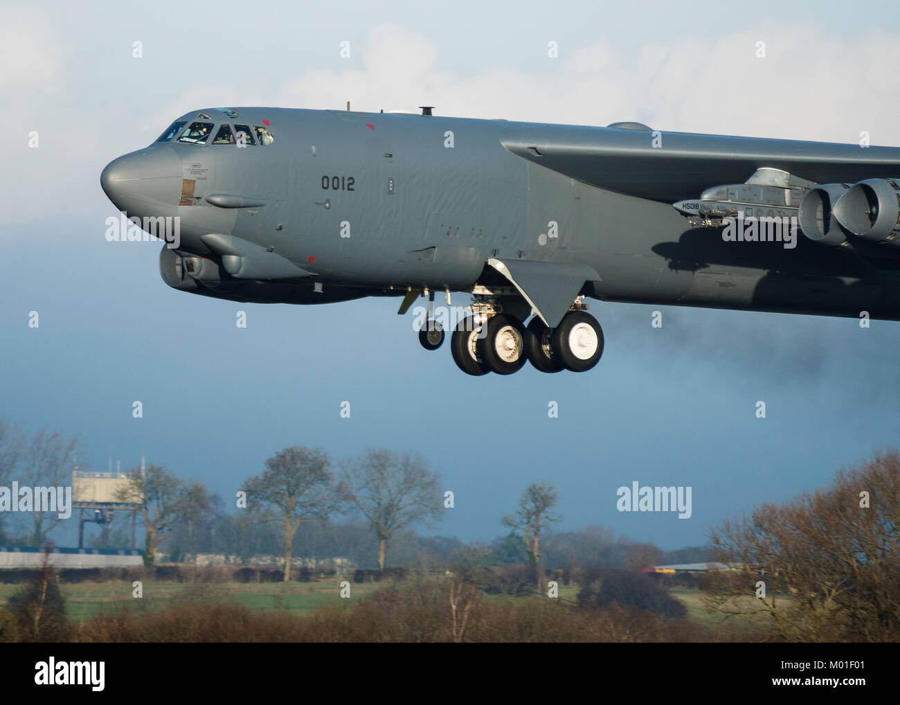 A B-52H Stratofortress assigned to Air Force Global Strike Command ...