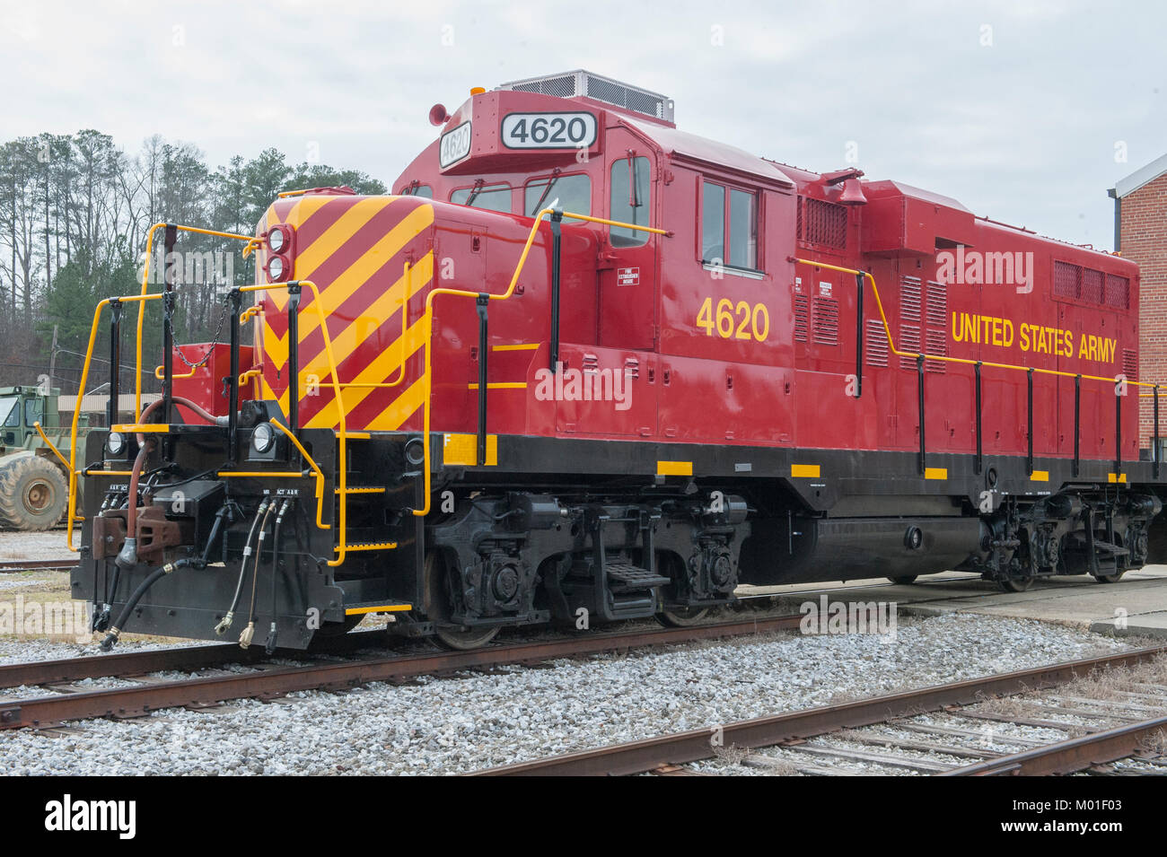 Anniston Army Depot’s locomotive is one of the Army vehicles overhauled ...