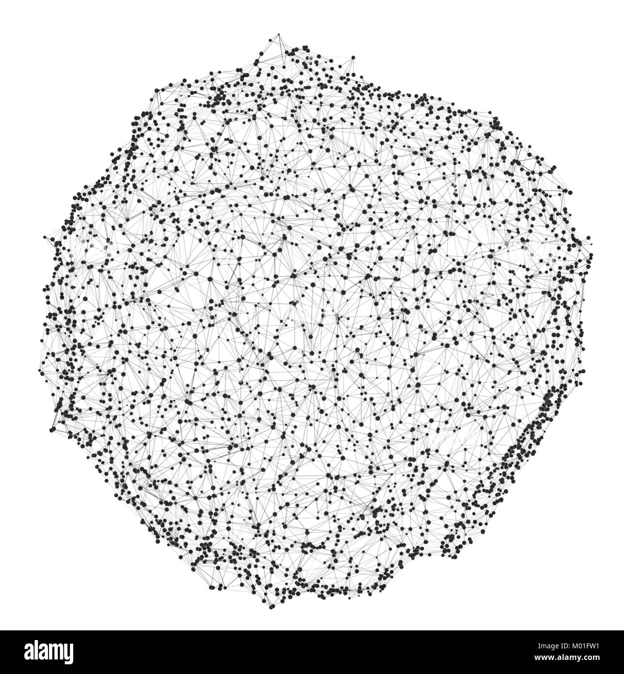 3d sphere dots globe Cut Out Stock Images & Pictures - Alamy