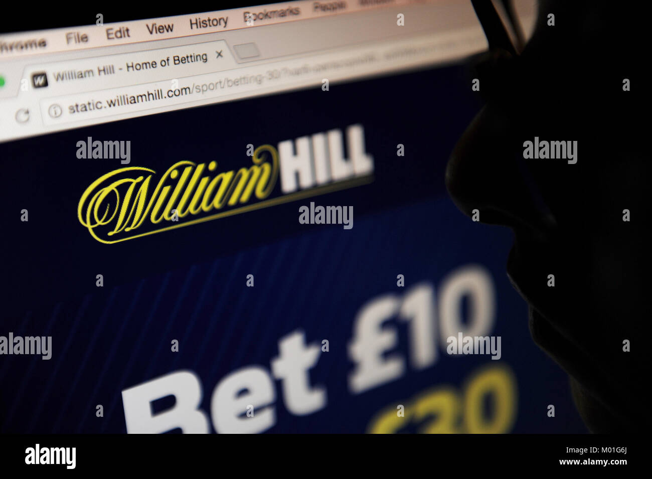 William hill logo hi-res stock photography and images - Alamy