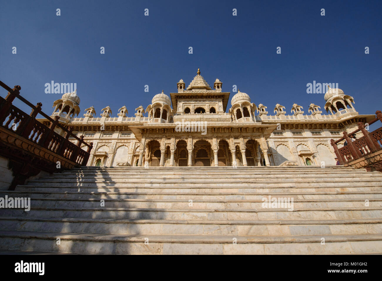 The all marble Jaswant Thada cenotaph, Jodhpur, Rajasthan, India Stock ...
