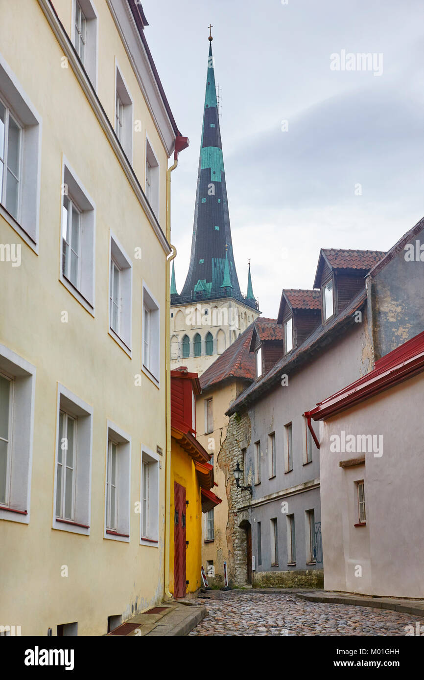 Tallinn landscape vertical hi-res stock photography and images - Alamy