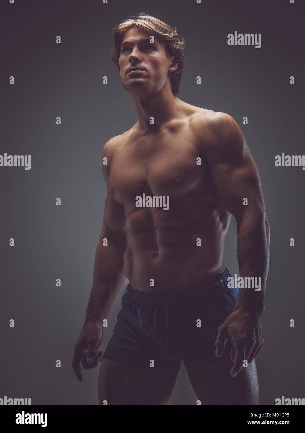 A man in a deep shadow Stock Photo - Alamy