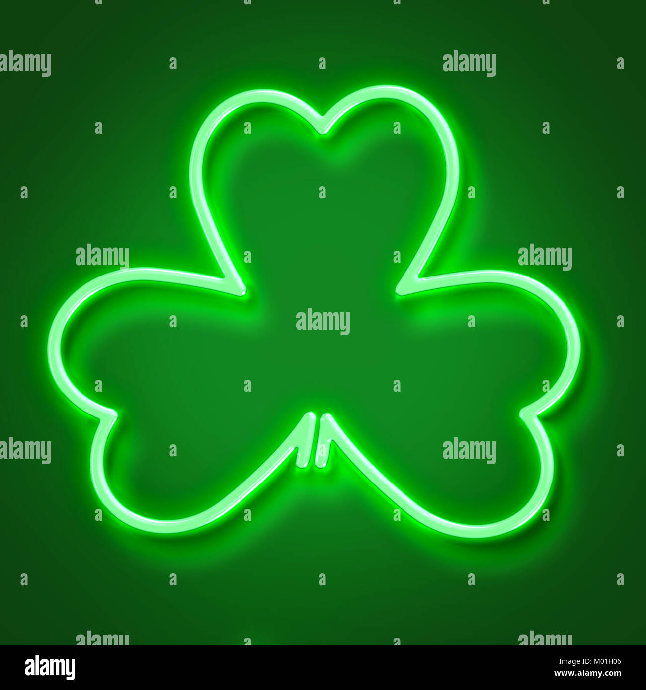 Rendering neon sign symbol green hi-res stock photography and images ...