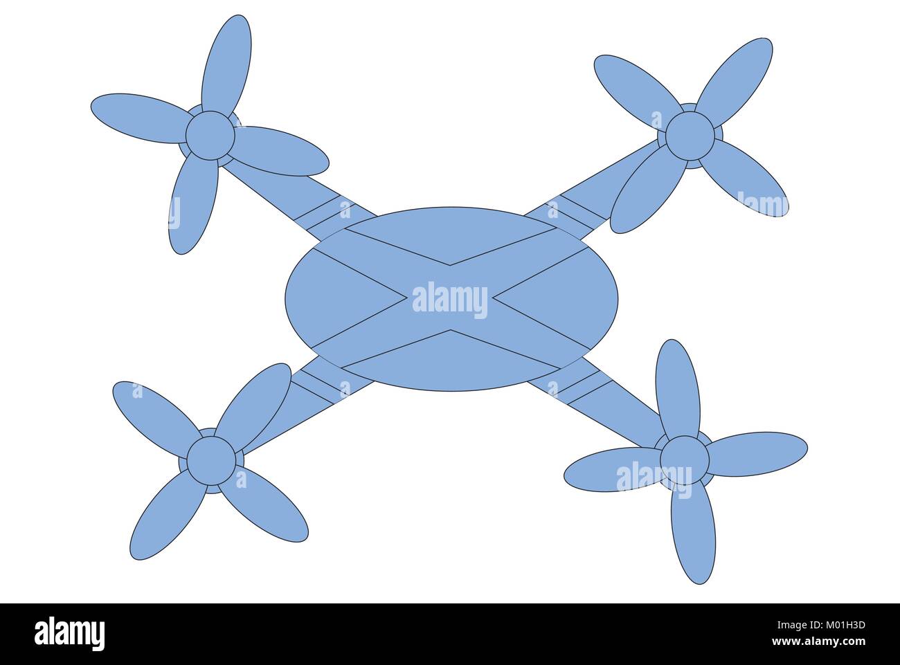 Four propellers Cut Out Stock Images & Pictures - Alamy