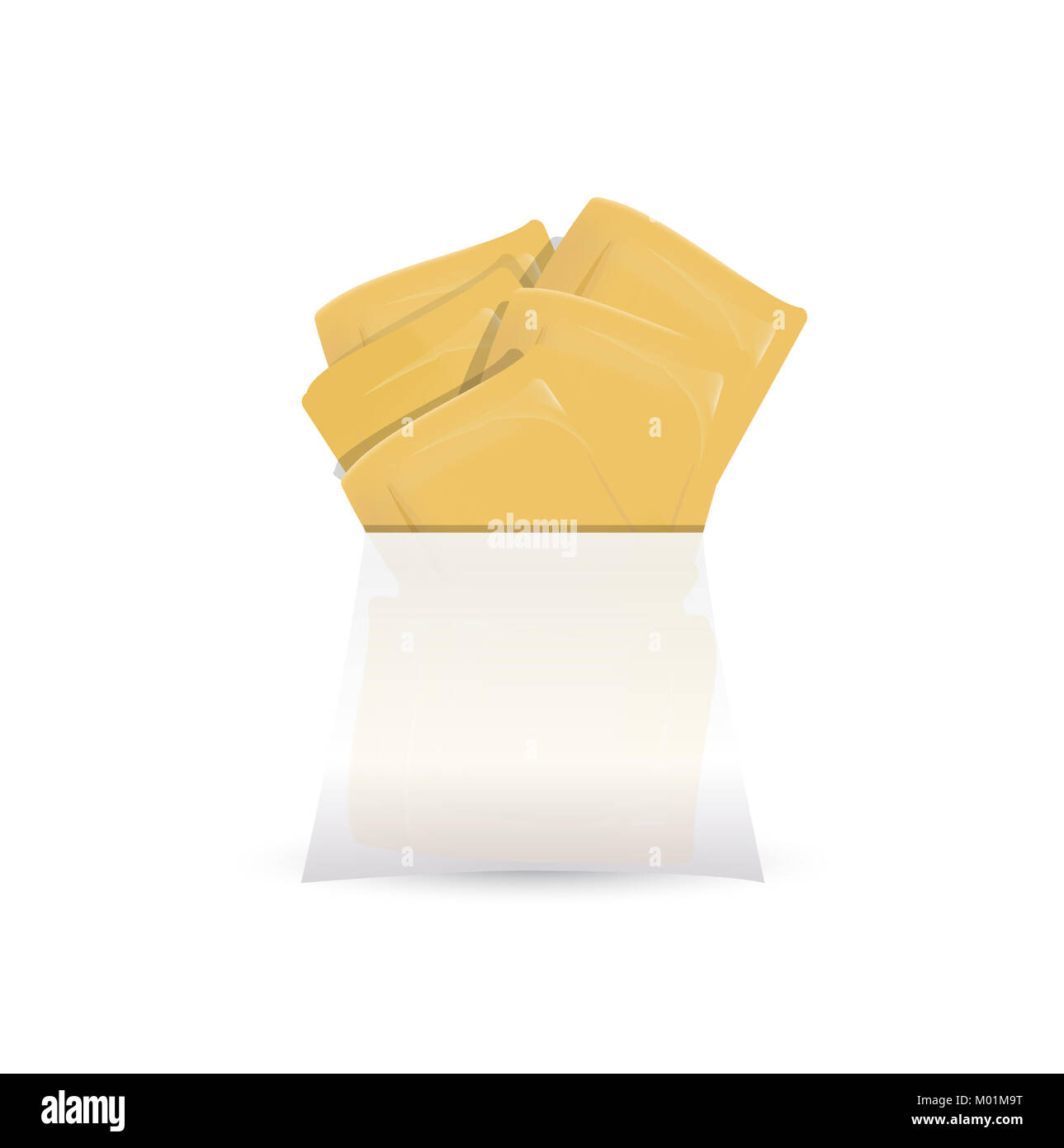 Toasted bites Cut Out Stock Images & Pictures - Alamy