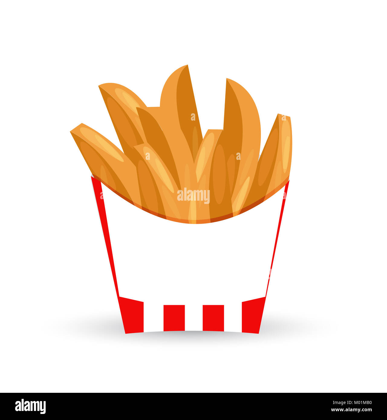 potato wedges illustration design isolated over a white background ...