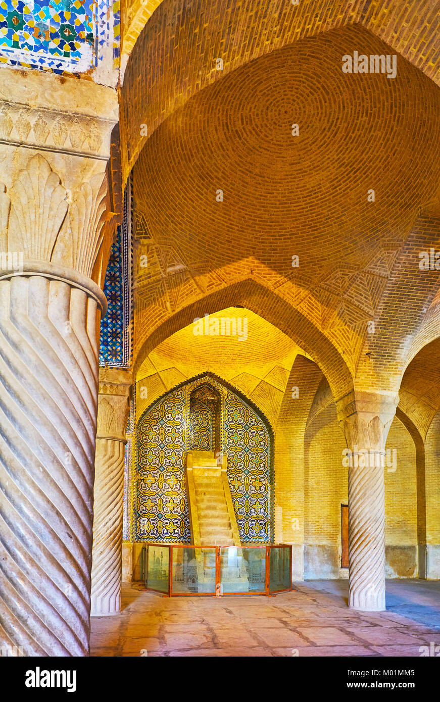 Minbar (pulpit) In The Mosque High Resolution Stock Photography and ...