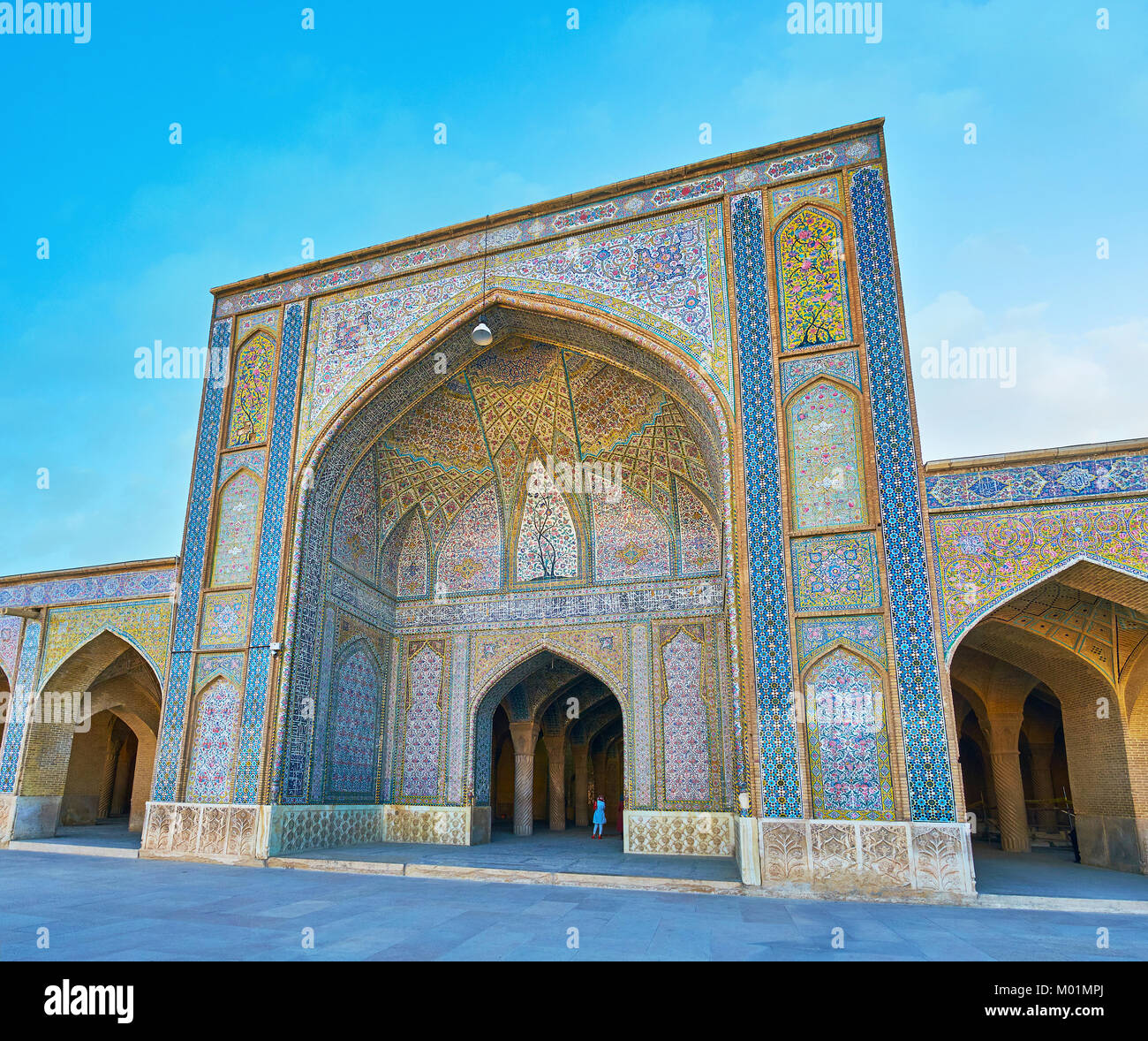 Vakil mosque is the perfect example of the medieval Persian archtecture ...