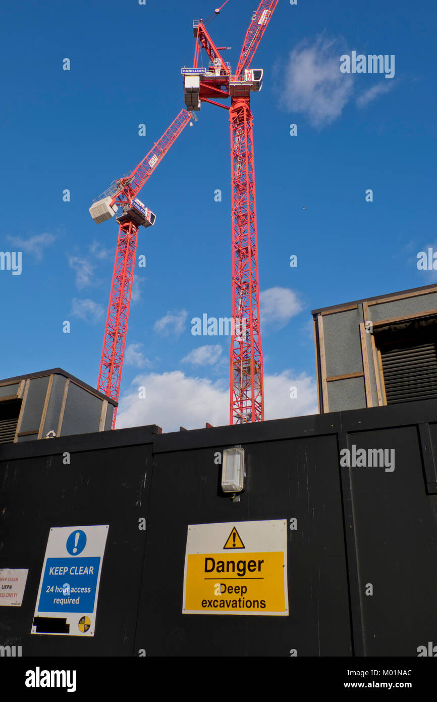 Luxury housing development project in the Strand, London abandoned and ...