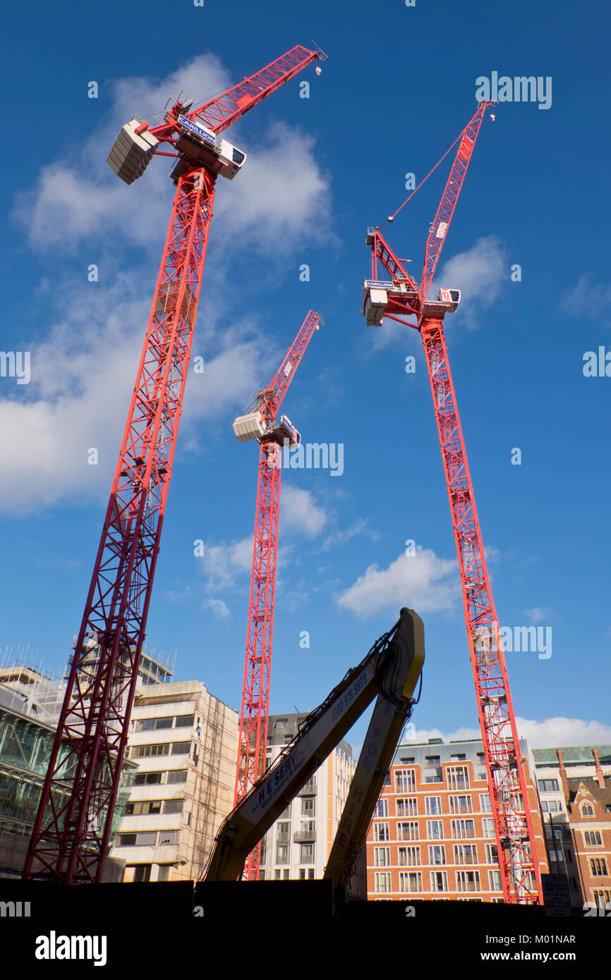Luxury housing development project in the Strand, London abandoned and ...