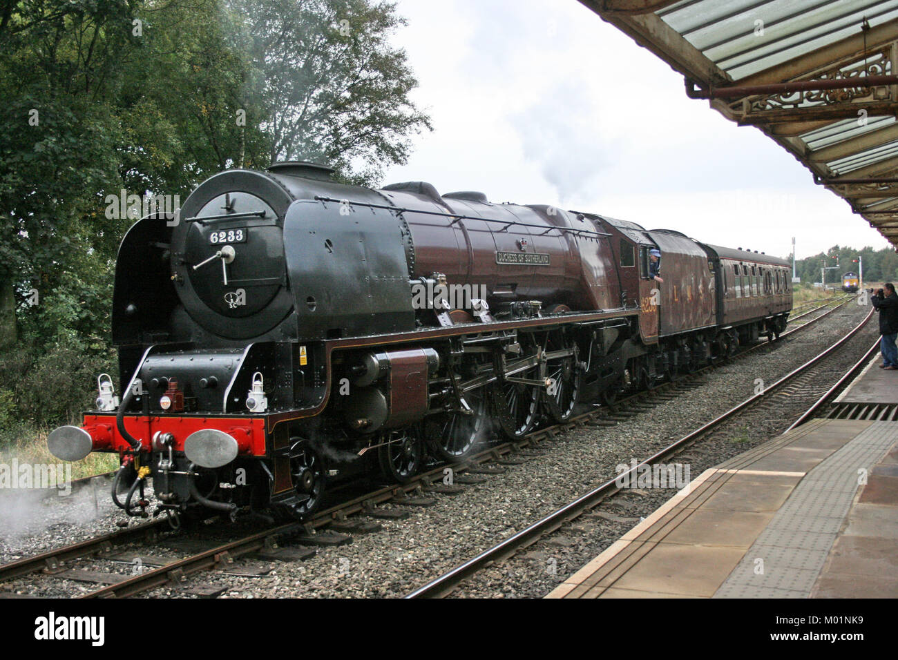 LMS Pacific Steam Locomotive No. 6233 Duchess of Sutherland at ...