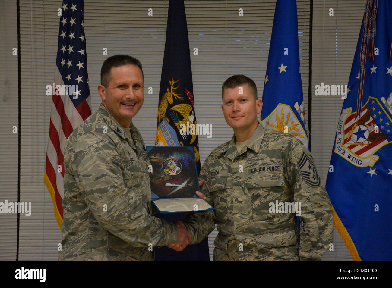 Chief Master Sgt. Trevor Slater, State Command Chief of Michigan ...
