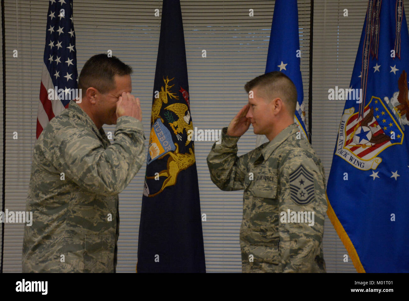 Chief Master Sgt. Trevor Slater, State Command Chief of Michigan ...