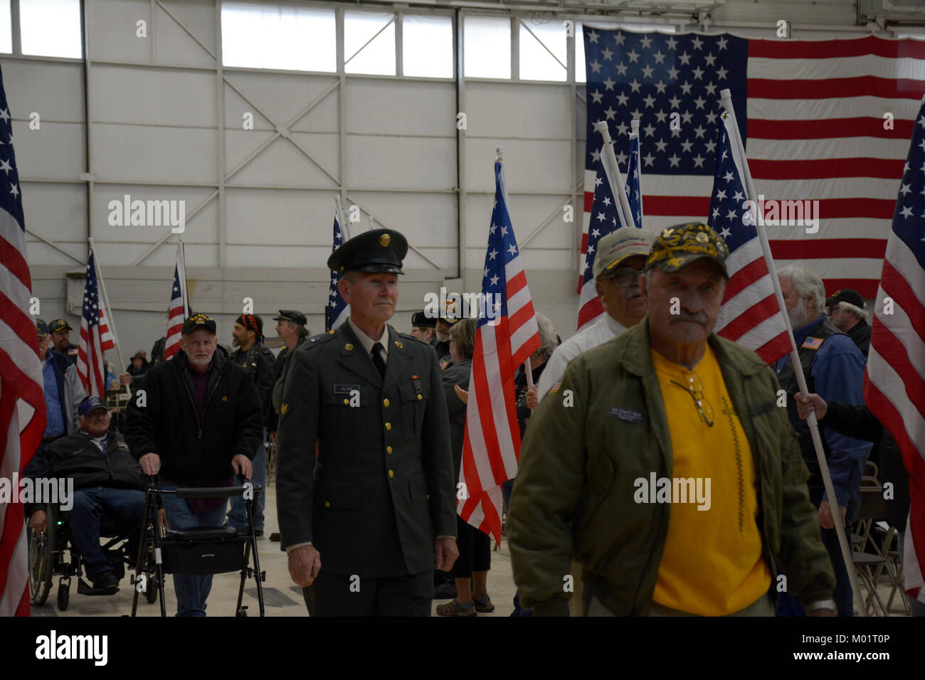 Vietnam Veterans are welcomed home by 110th Attack Wing Airmen, October ...