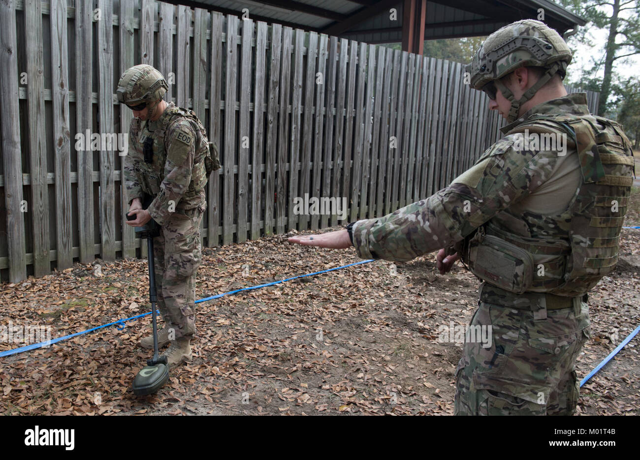 1st Lt. Paul Underwood, 628th Civil Engineer Squadron Explosive ...