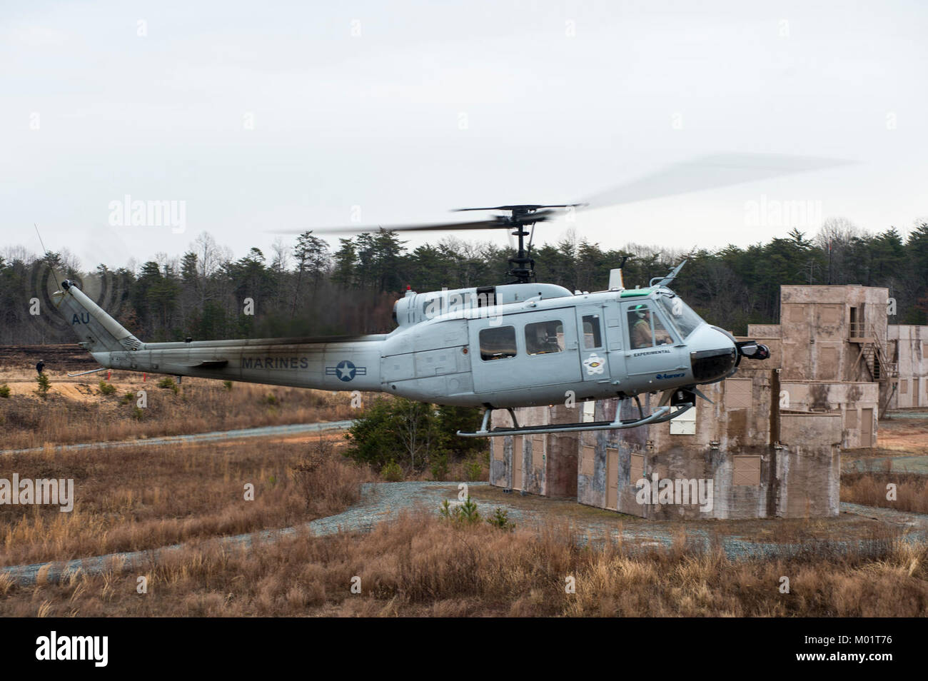 The UH-1 Iroquois controlled by the Autonomous Aerial Cargo Utility ...