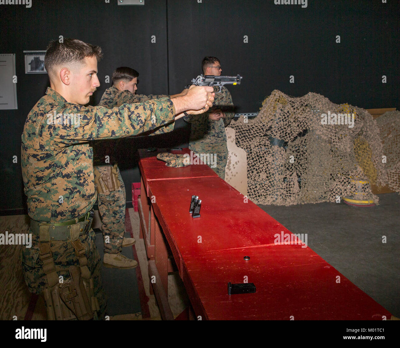 Lance Cpl. Michael Sparks, 20, from Camdan, Kansas, with Headquarters ...