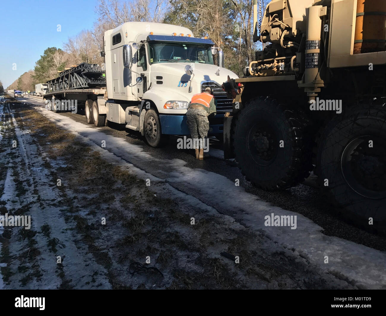U.S. Army Staff Sgt. Howard Sanders, a senior mechanic in the 1118th ...