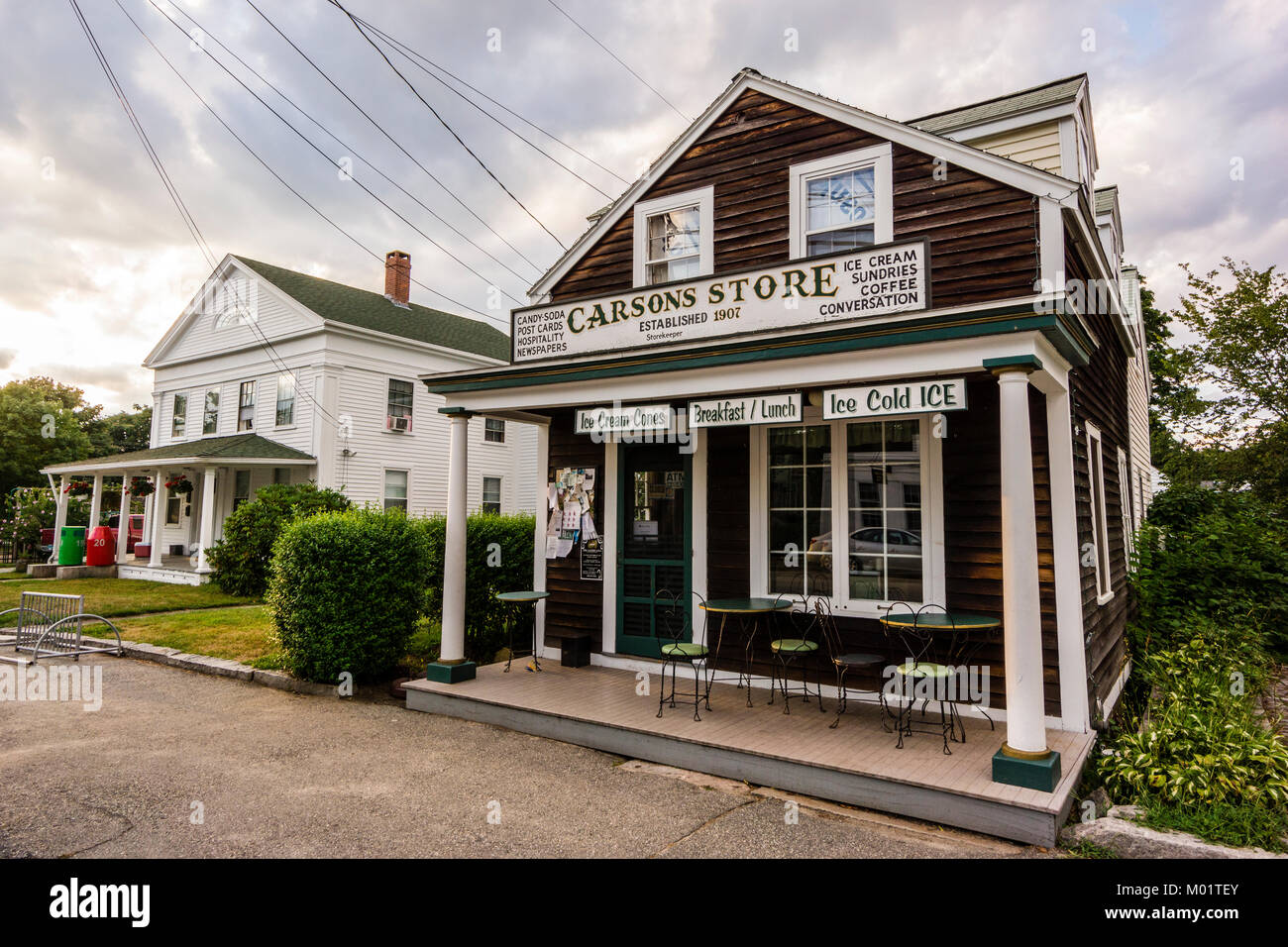 Carson's Store Noank, Connecticut, USA Stock Photo - Alamy